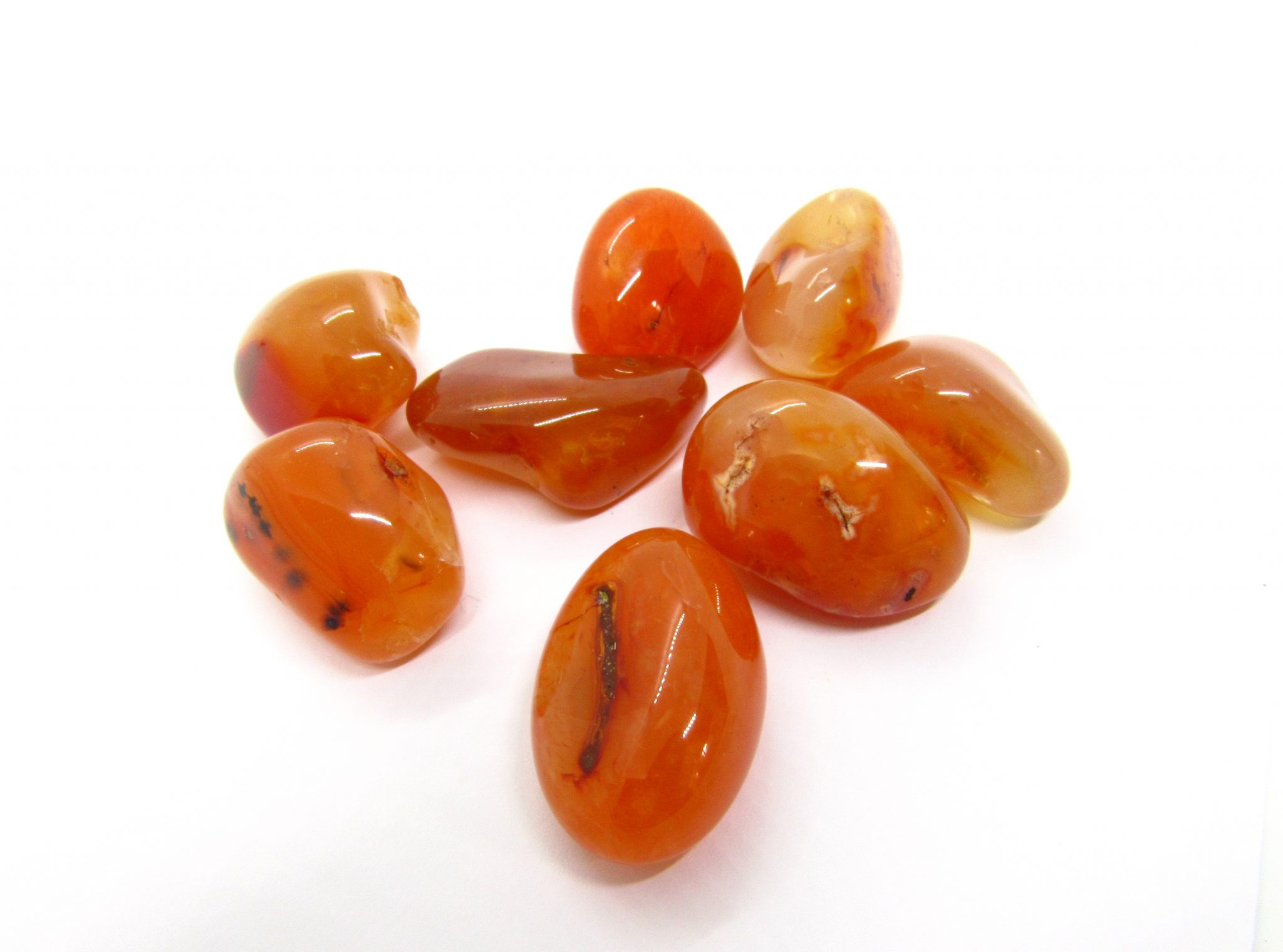 100g de Cornalina Rolada | Prosperity Minerais