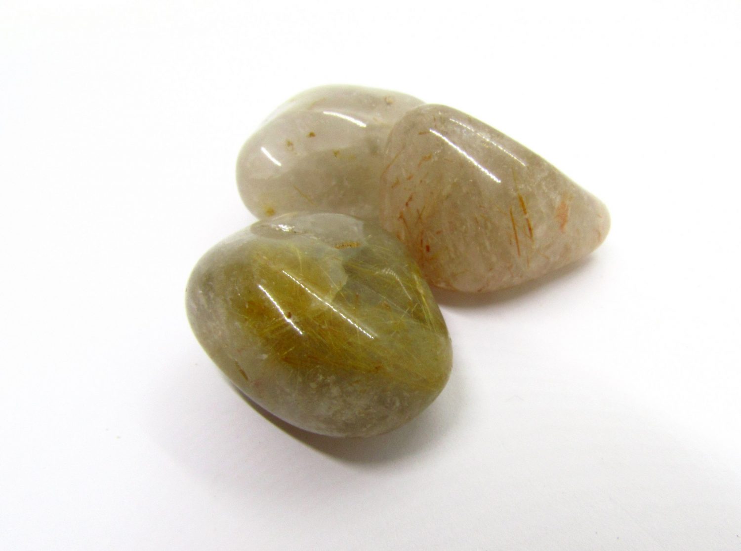 3 Quartzo com Rutilo - Y051 | Prosperity Minerais