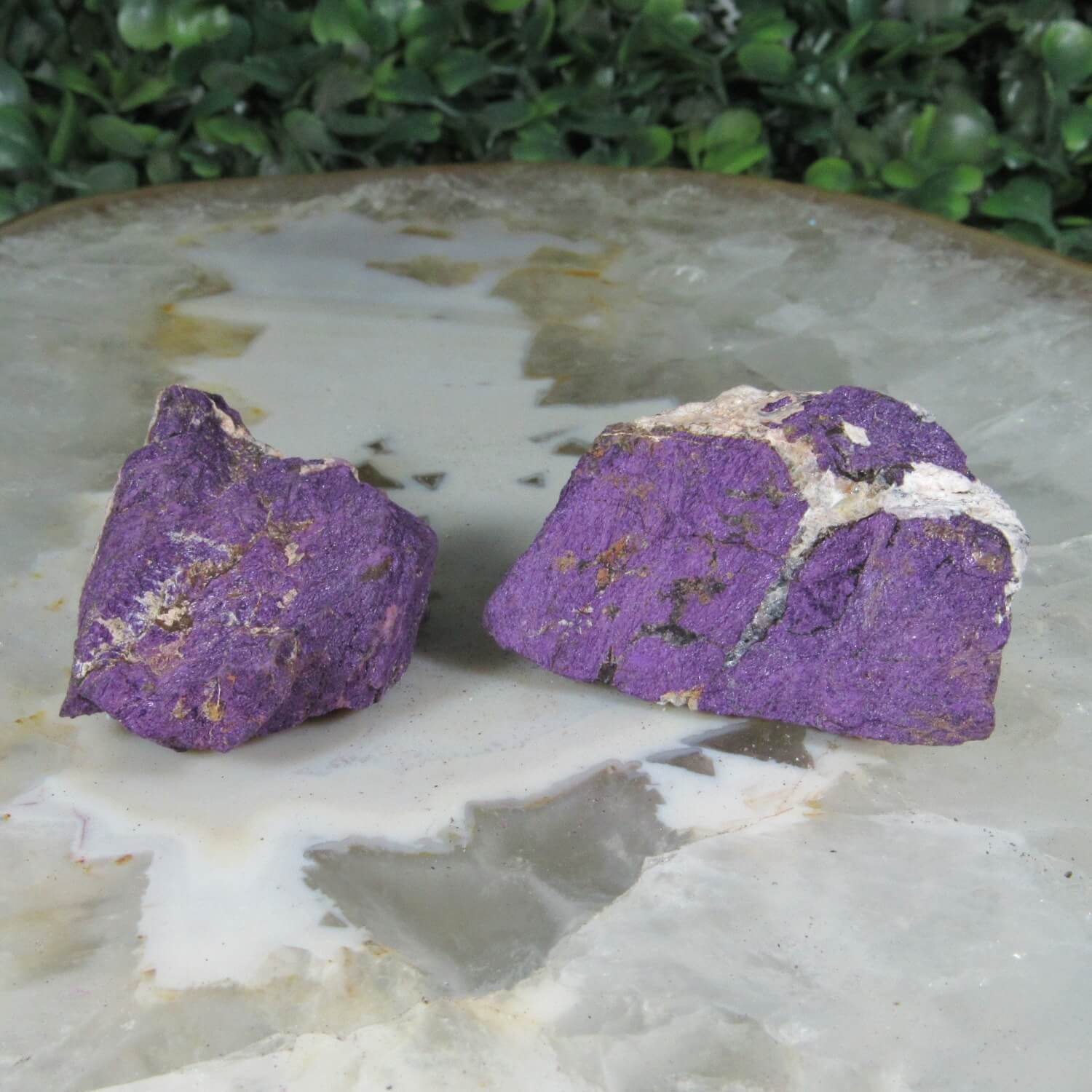 Purpurita Bruta 2 Unidades | Prosperity Minerais