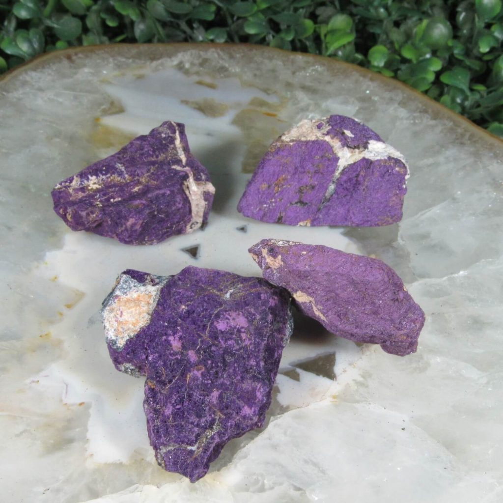 Purpurita Bruta 2 Unidades | Prosperity Minerais