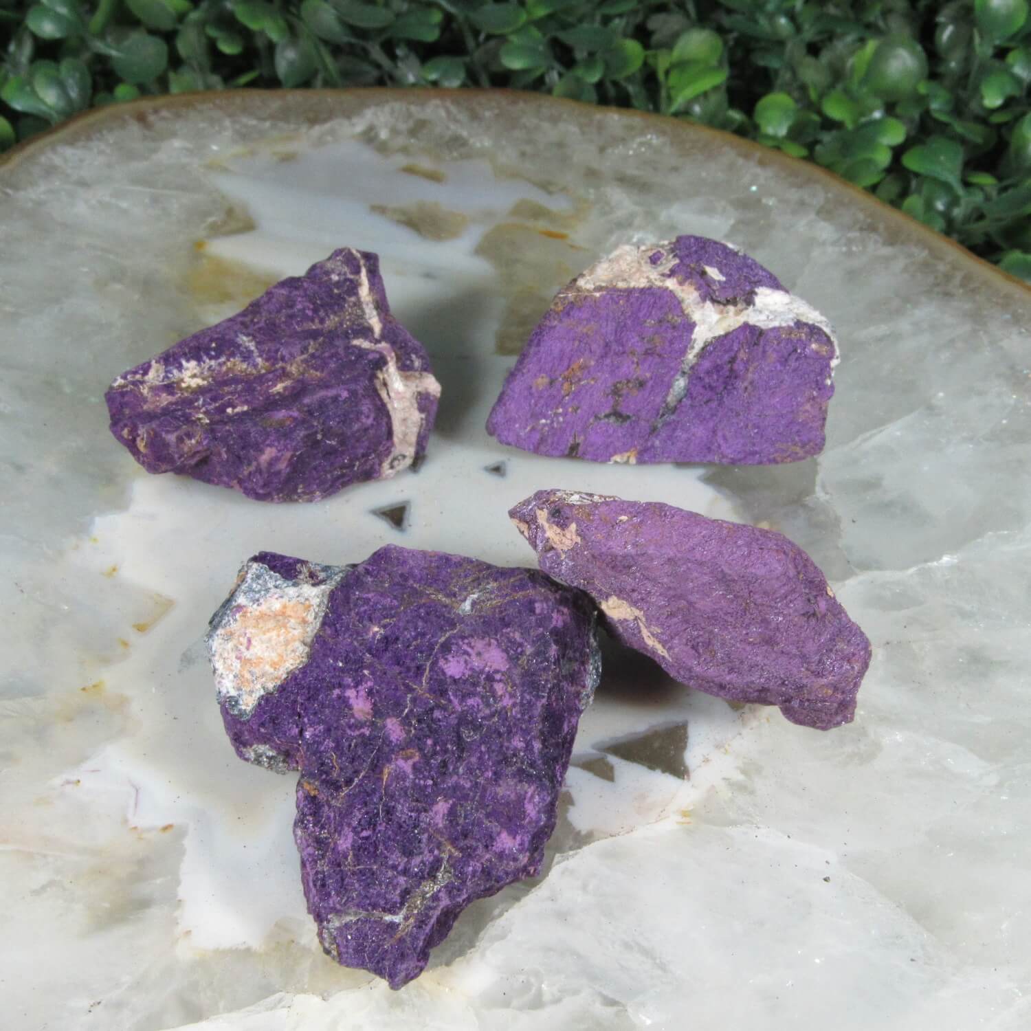 Purpurita Bruta 2 Unidades | Prosperity Minerais